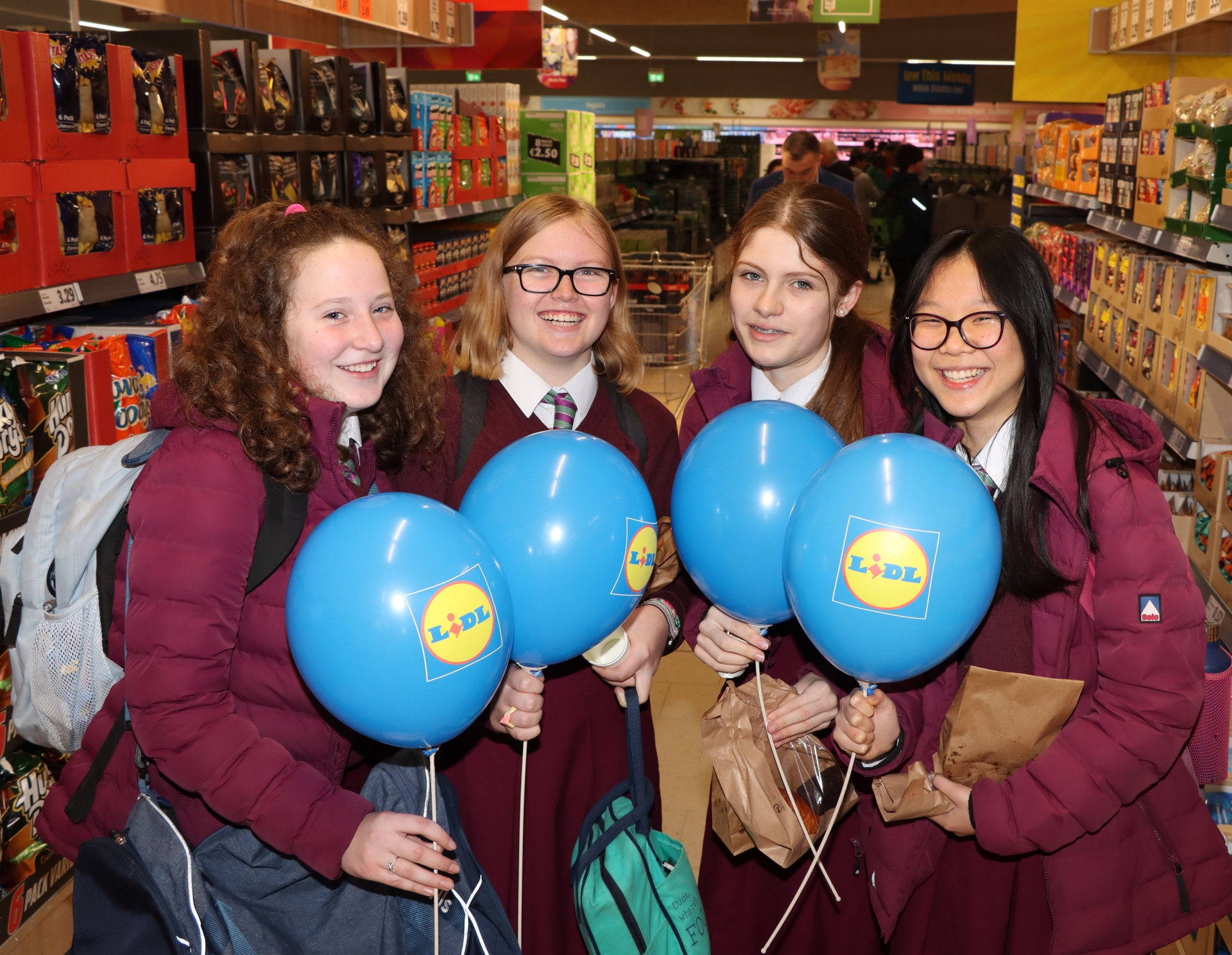 In Pictures: Out and about at the opening of the new Lidl store at Dock ...