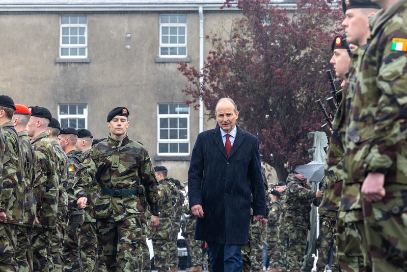 Tánaiste reviews Limerick-based troops ahead of Lebanon deployment ...