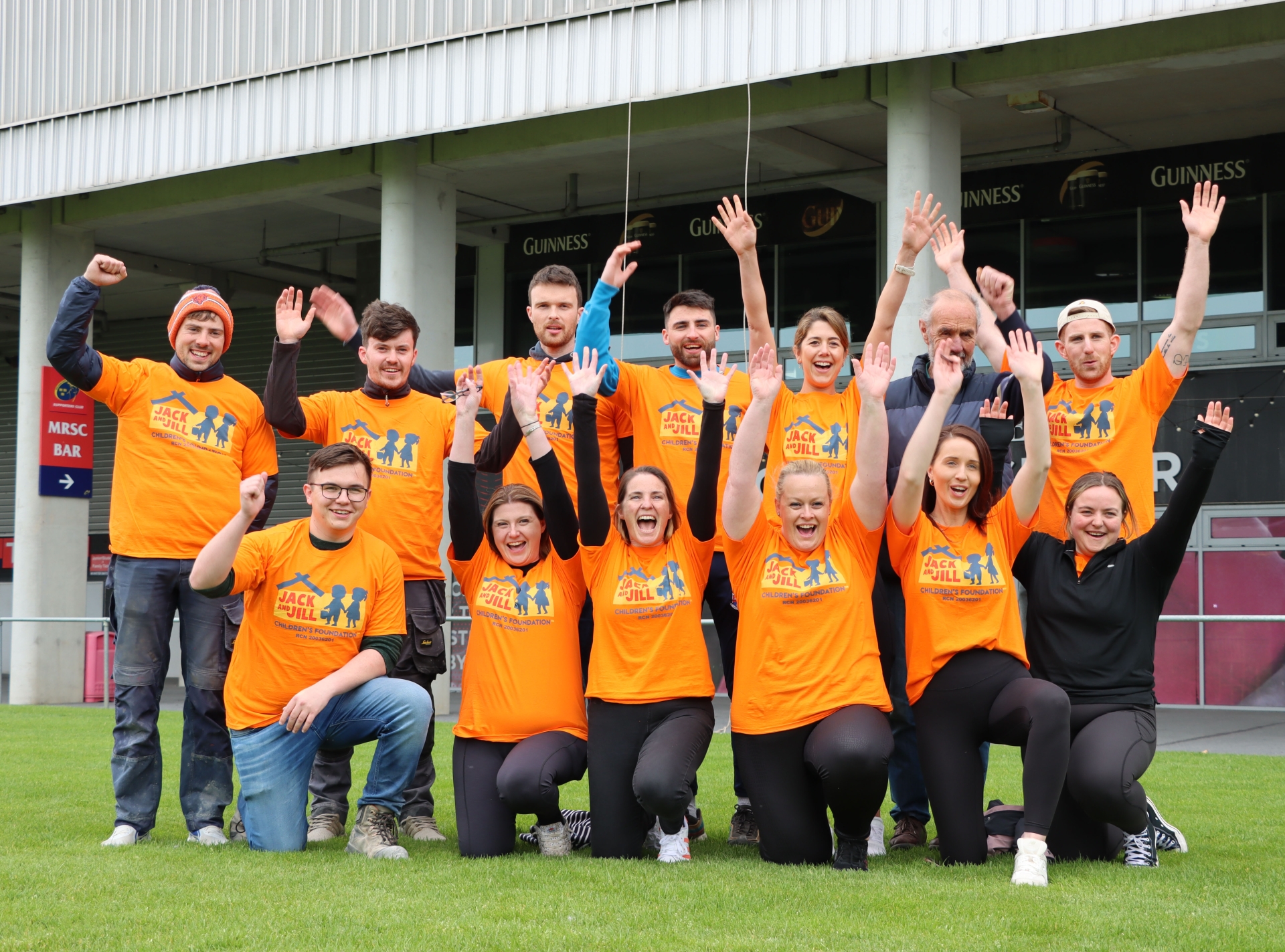 In Pictures: Public get behind charity abseil from iconic Limerick ...