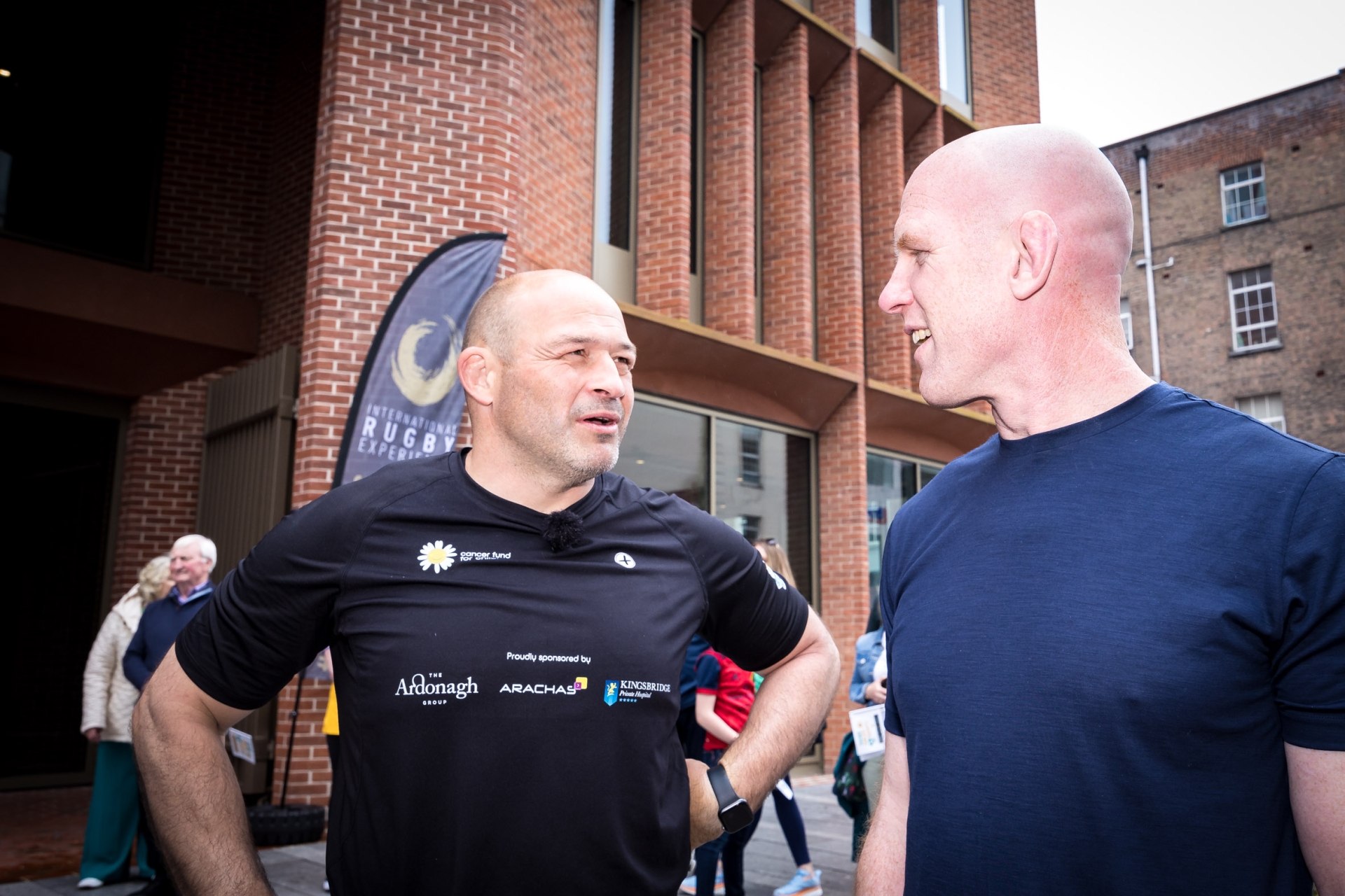 In pictures: Ireland rugby legend makes Limerick pit stop during ...