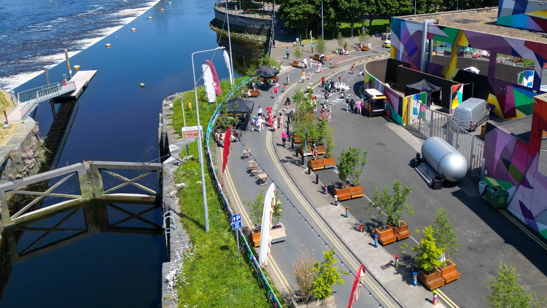 In Pictures: Transformed Limerick riverside location for summer - Page 4 of 9 - Limerick Live