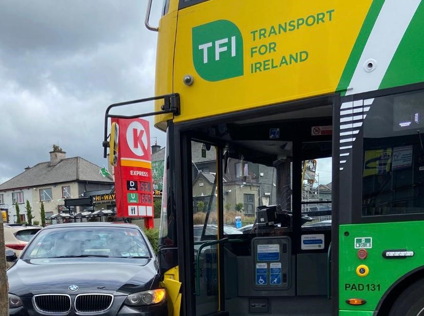 Bus and car collide in built up Limerick area - Limerick Live