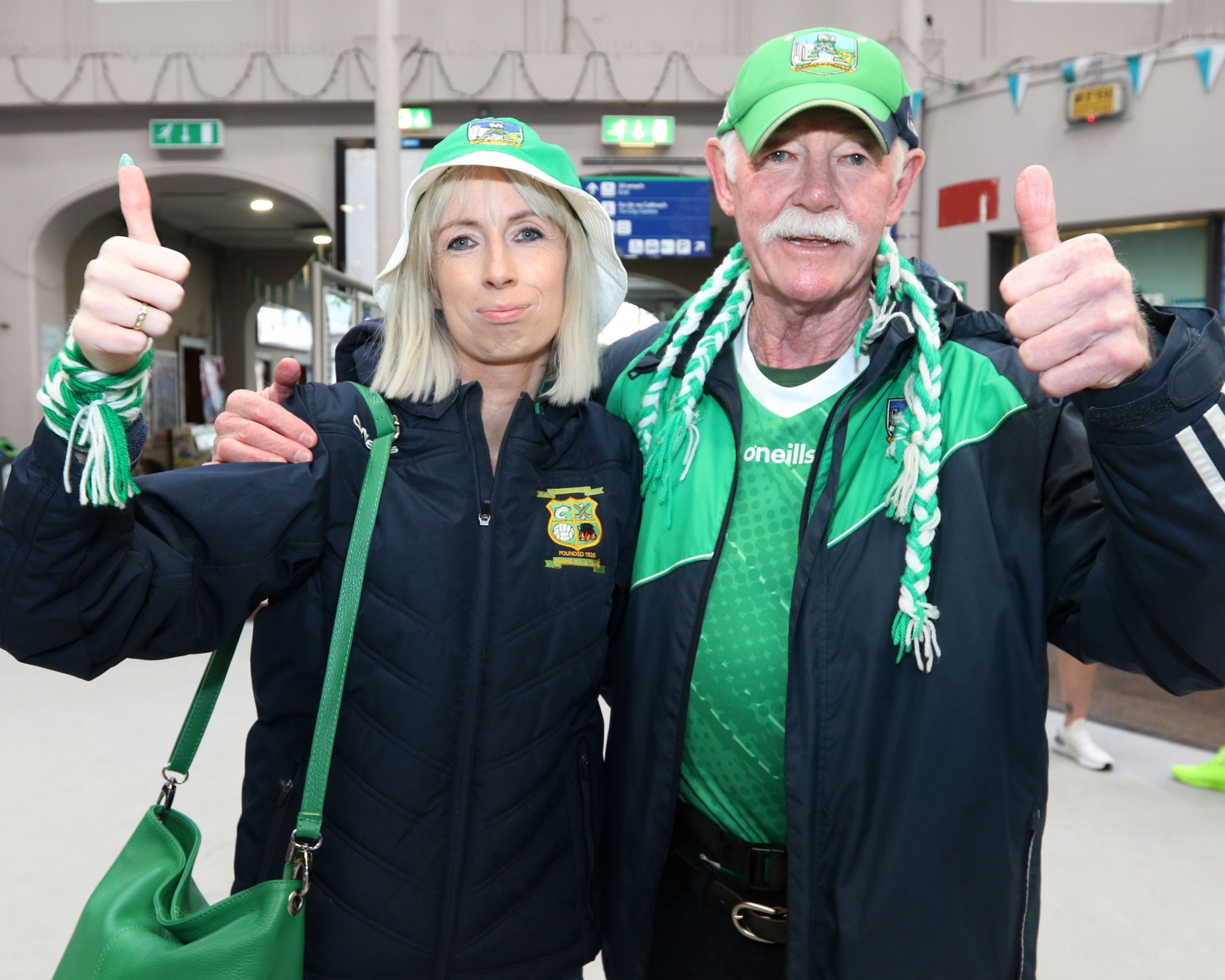 In pictures: Fantastic buzz at Colbert Station as Limerick fans depart ...