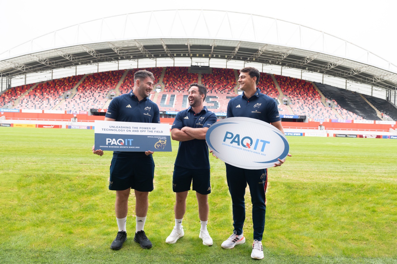 PAQ IT and Munster Rugby join forces to unleash technology on and off the Field - Limerick Live