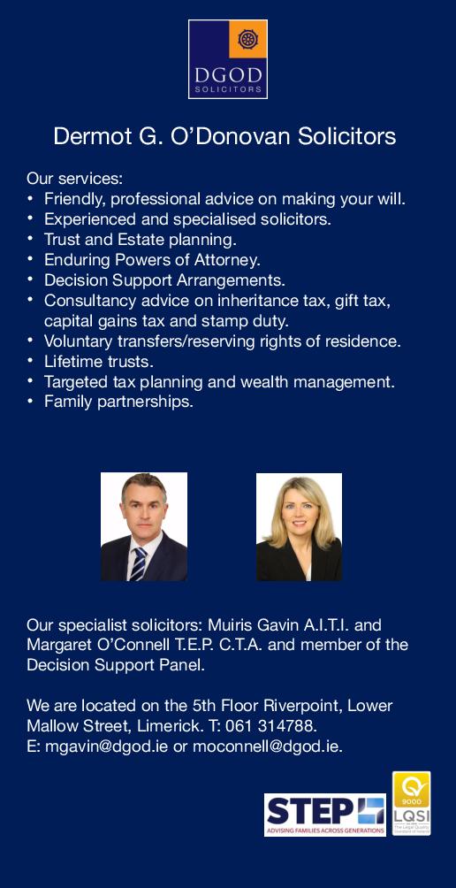 Making a will with local Limerick solicitors - Limerick Live