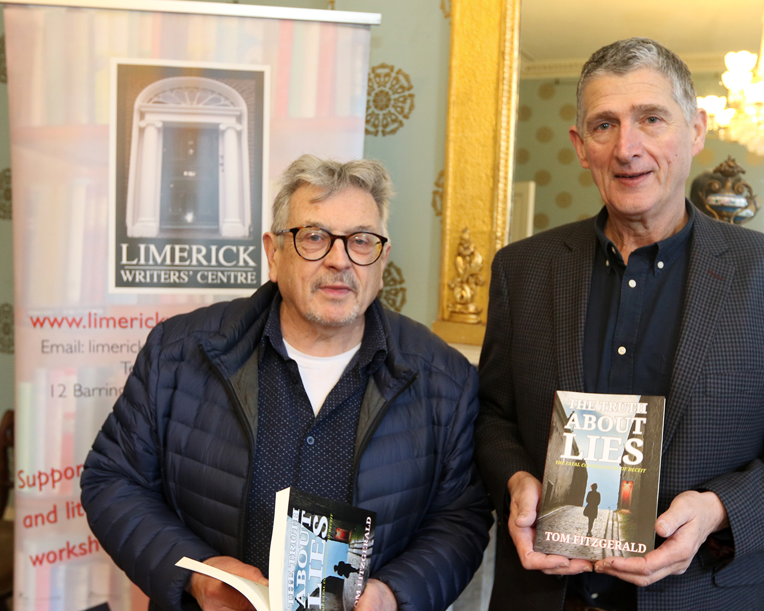In Pictures: Limerick man launches his latest novel, The Truth About ...