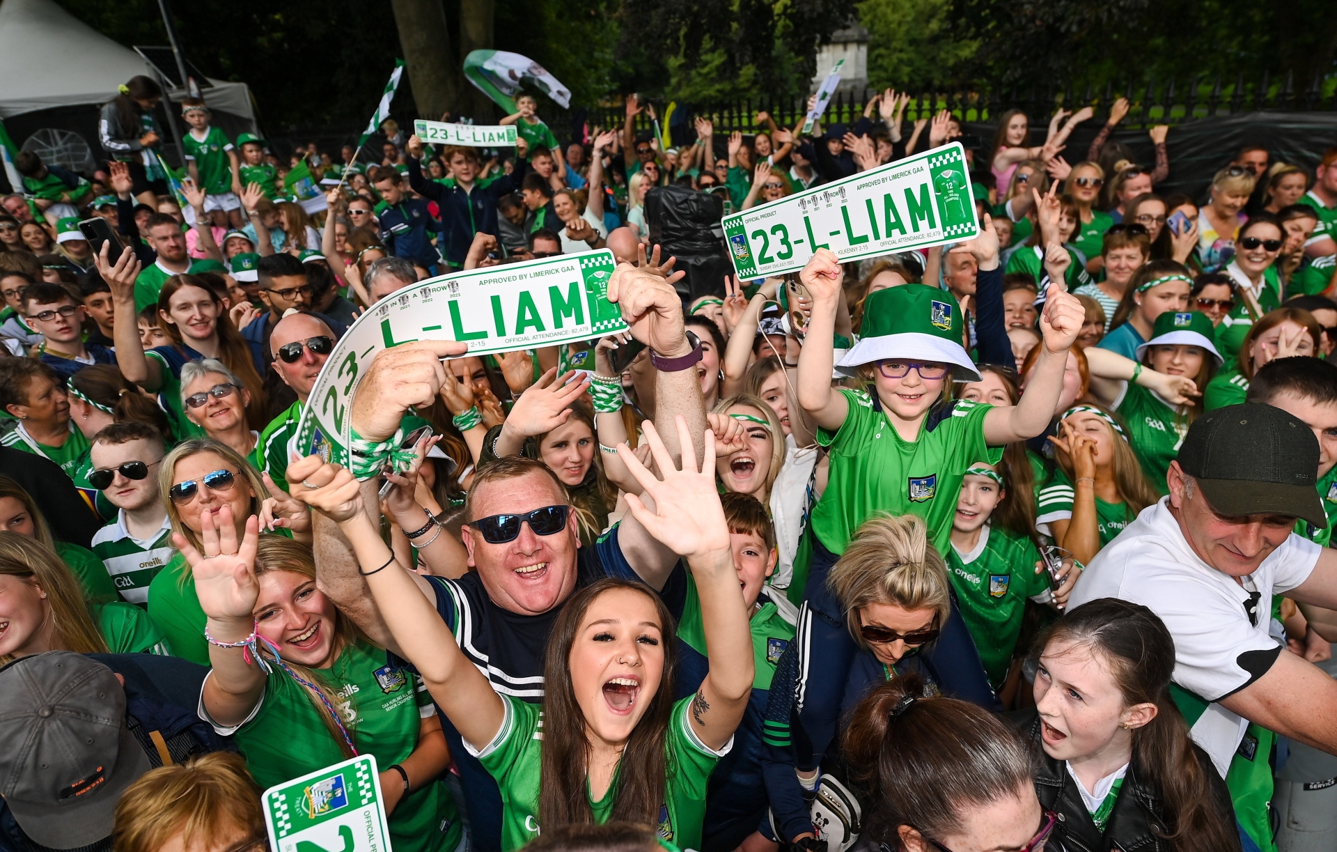 In Pictures: Relive the Limerick homecoming after the 2023 All-Ireland ...