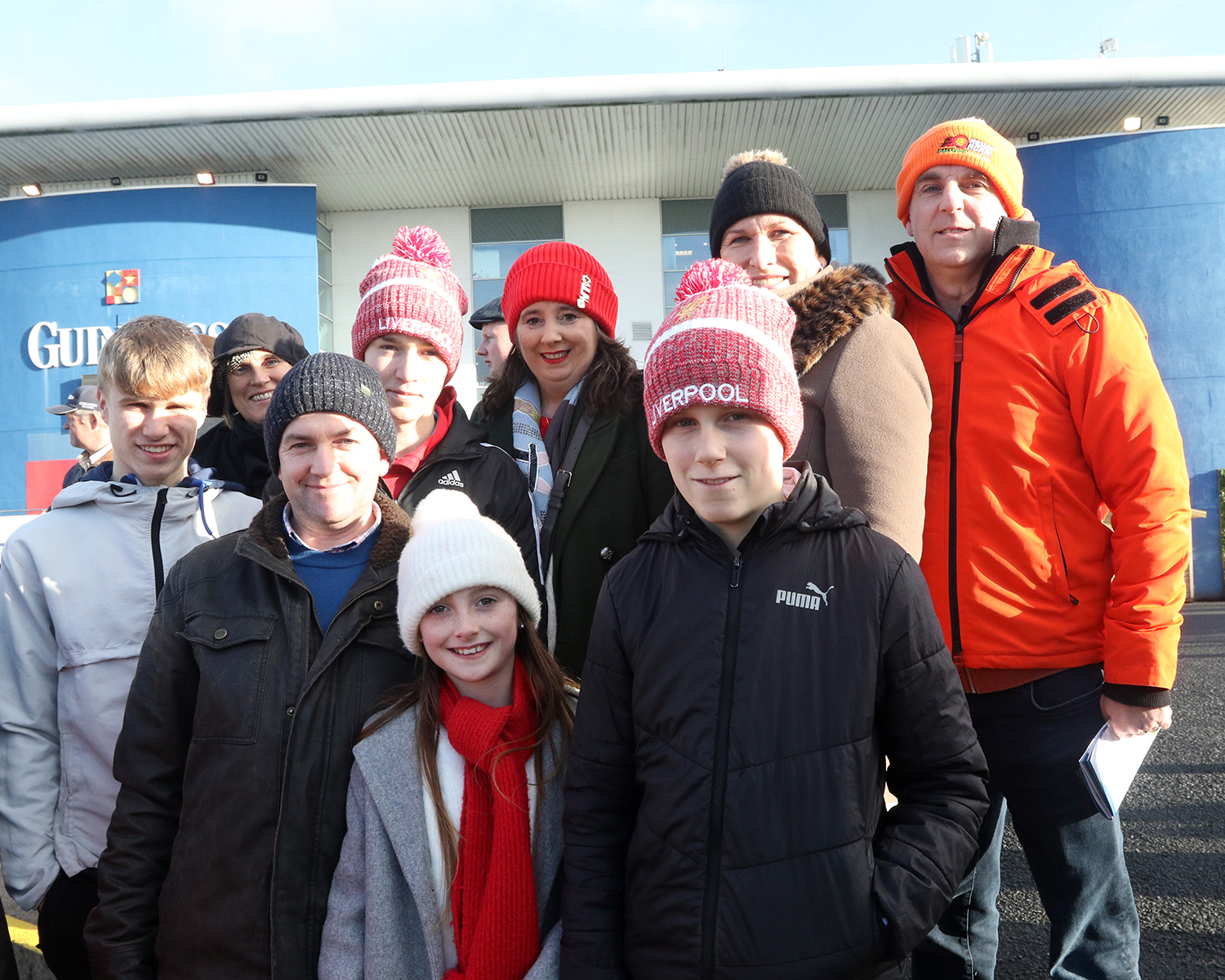 In Pictures: Out and about despite the weather at the Christmas racing ...