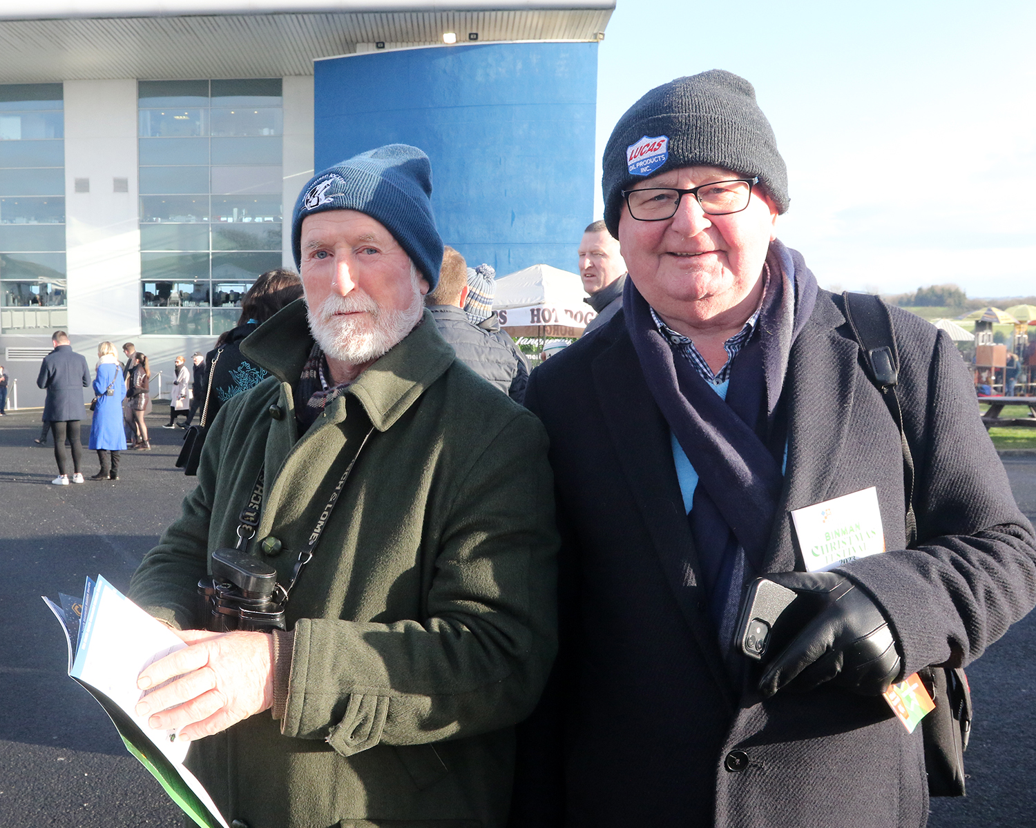 In Pictures: Out and about despite the weather at the Christmas racing ...