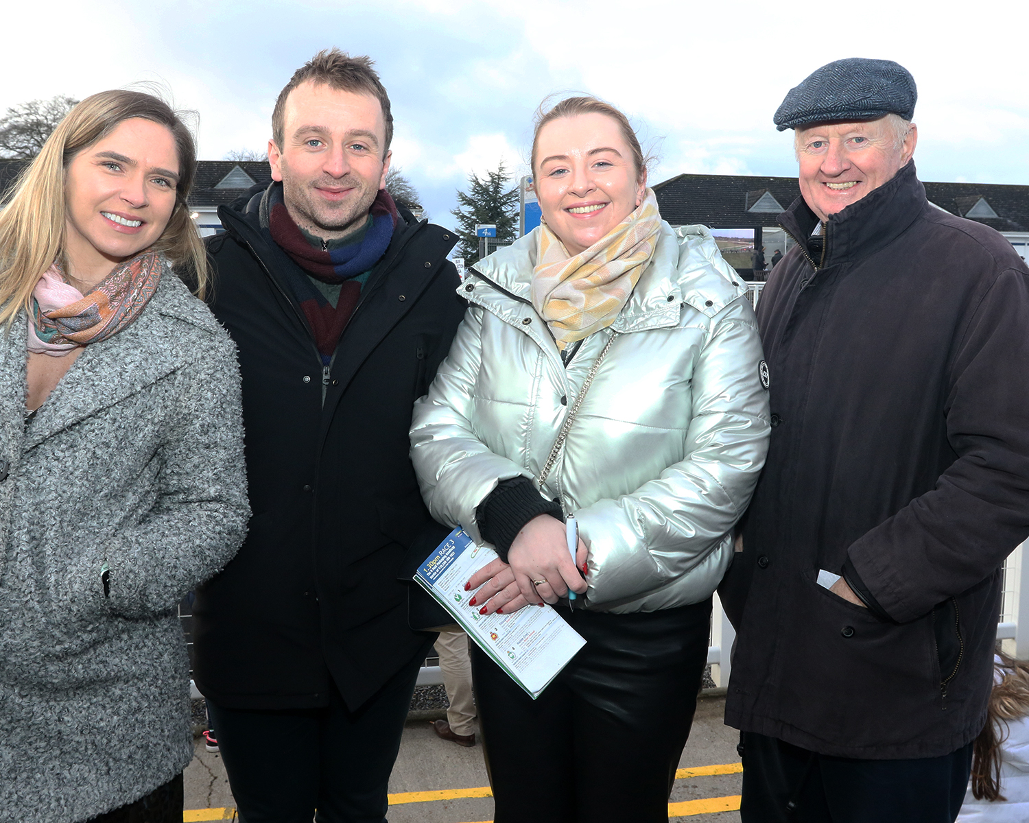 In Pictures: Out and about despite the weather at the Christmas racing ...