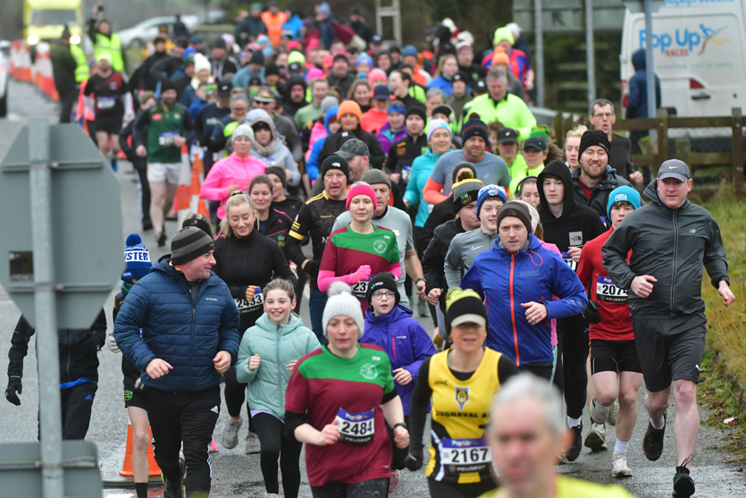 IN PICTURES: The Great Heath Run takes place in the eye of Storm Isha ...