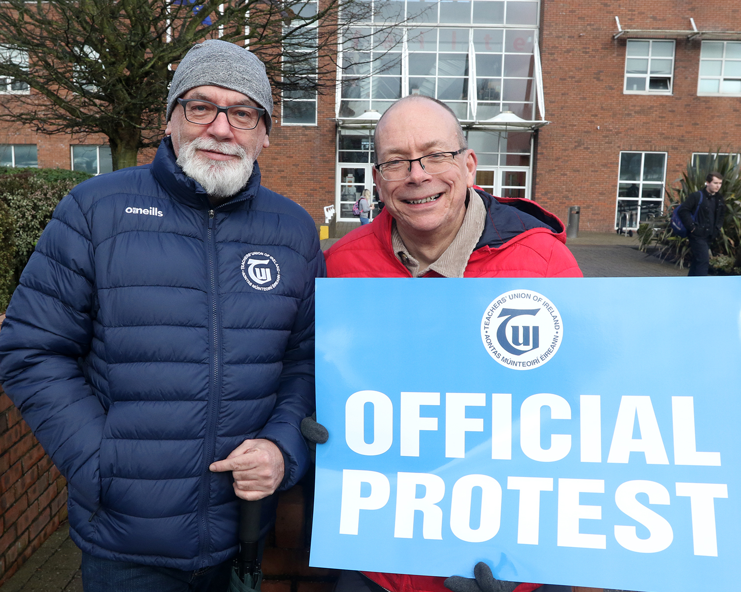 In Pictures: Limerick TUI members hold protest at TUS Moylish campus ...