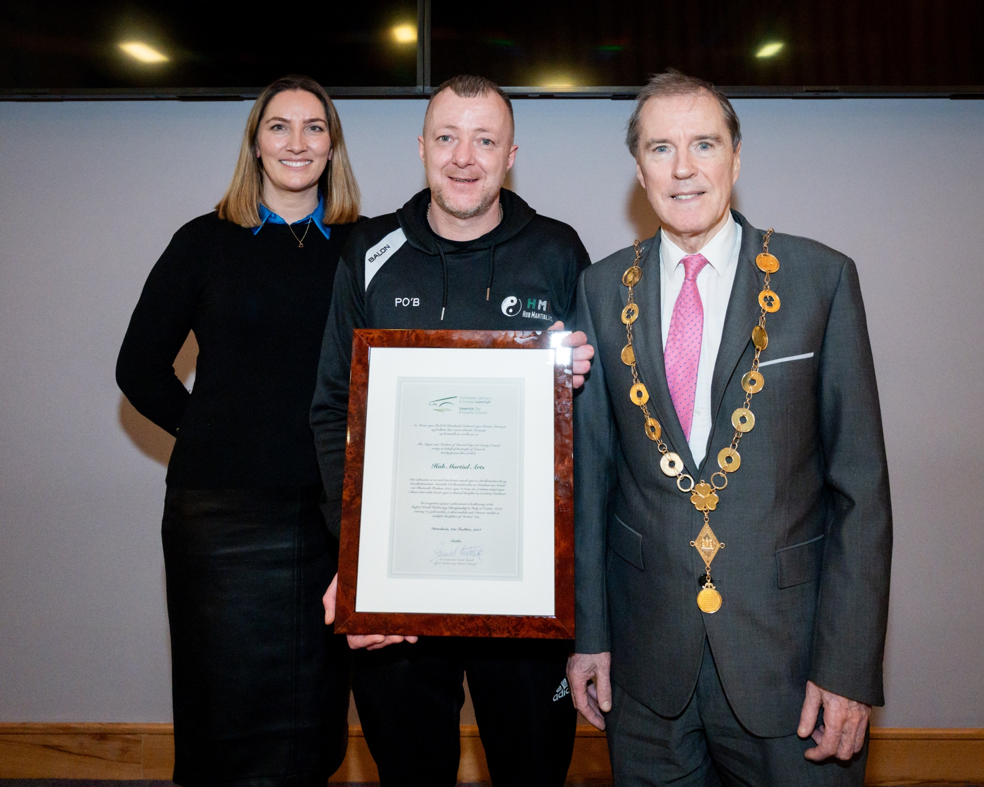 PICTURES: Limerick martial arts club honoured with mayoral reception - Page 8 of 8 - Limerick Live