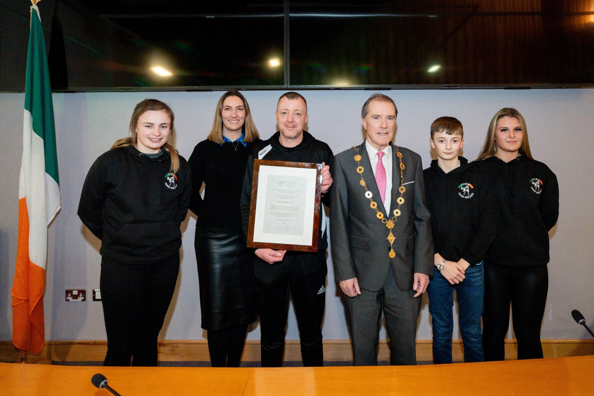 PICTURES: Limerick martial arts club honoured with mayoral reception - Page 3 of 8 - Limerick Live