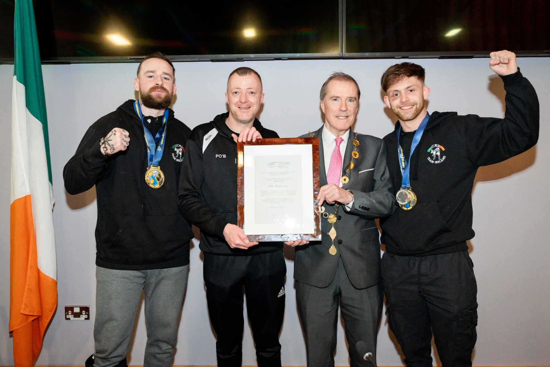 PICTURES: Limerick martial arts club honoured with mayoral reception - Page 4 of 8 - Limerick Live