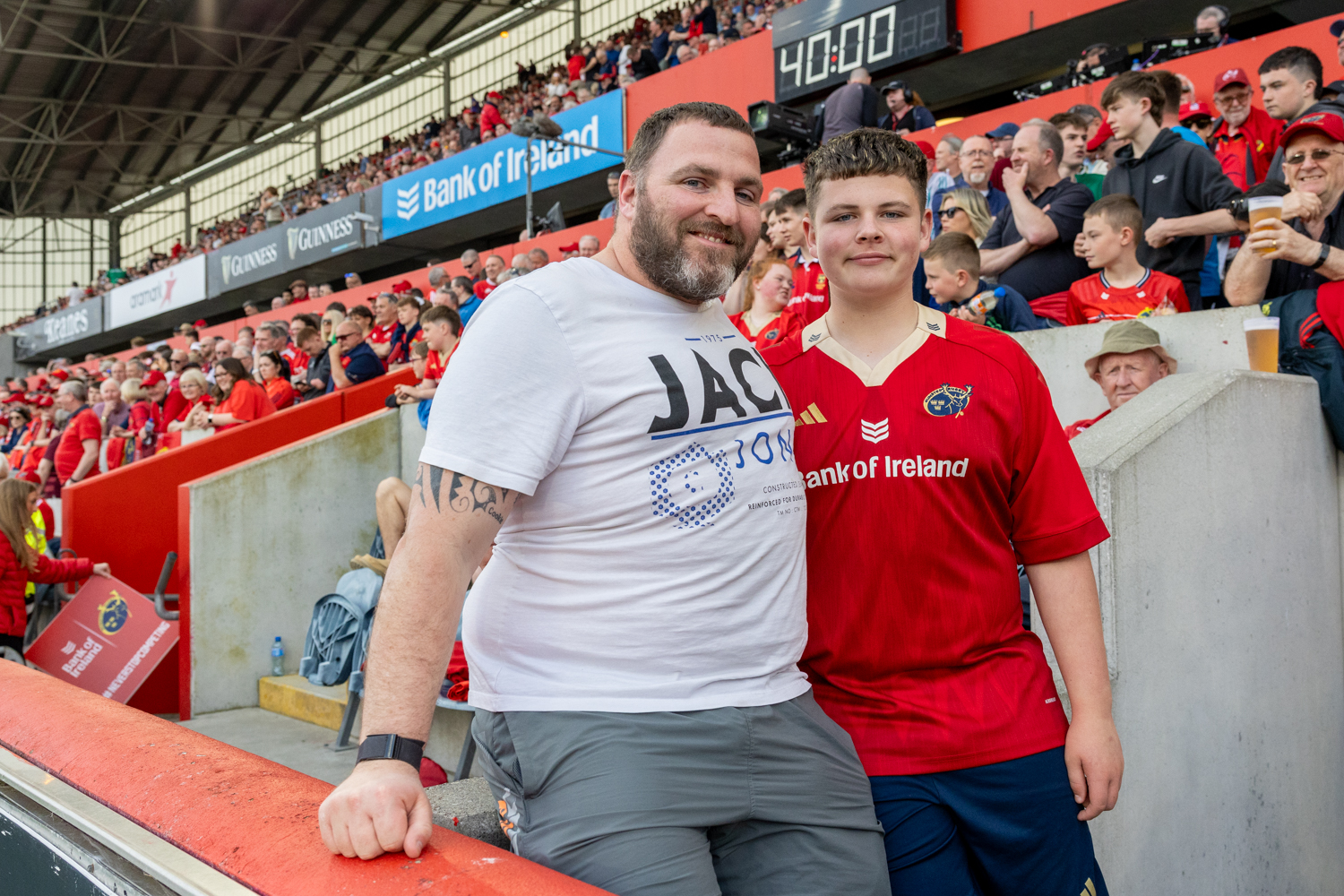 PICTURES: Munster Rugby fans in 'seventh heaven' after runaway URC win ...