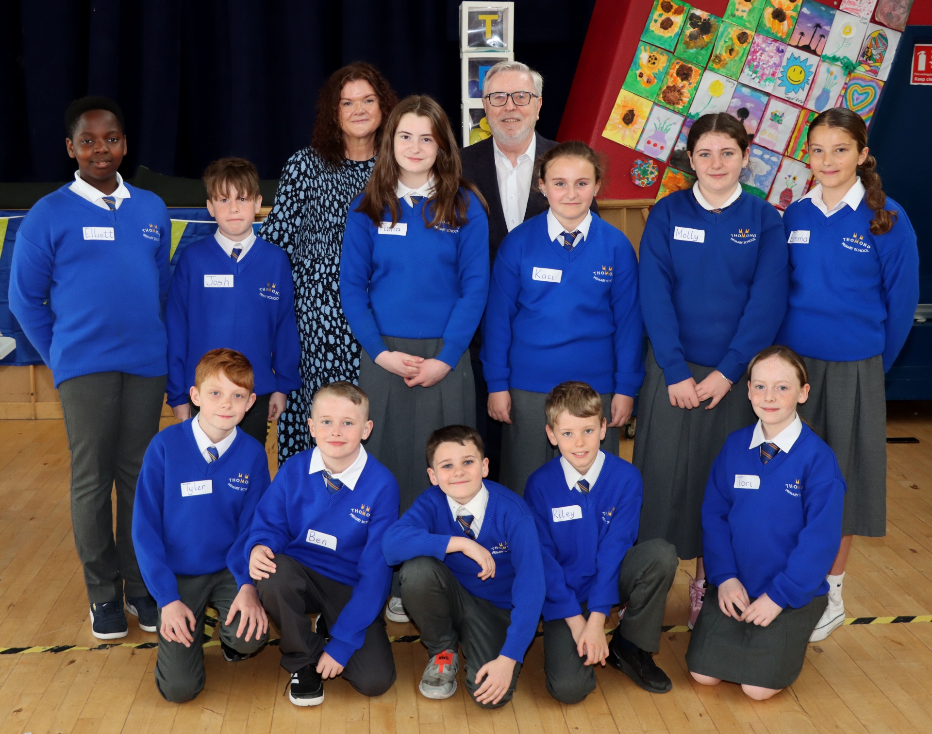 PICTURES: Limerick school gets special visit from former President of ...