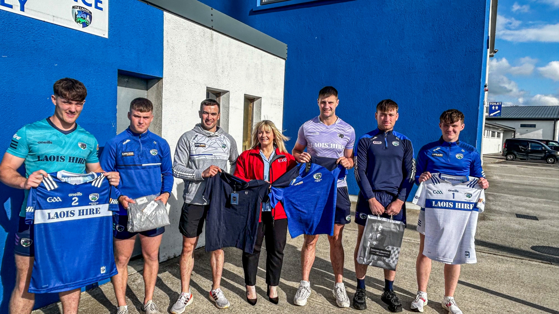 Local businesses kit out the Laois Senior Hurlers for the Joe McDonagh ...