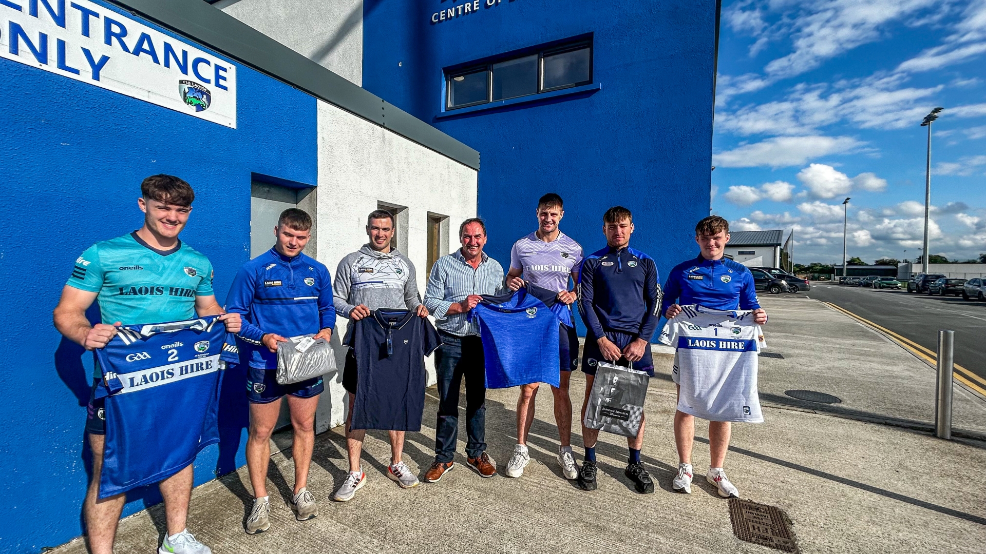Local businesses kit out the Laois Senior Hurlers for the Joe McDonagh ...