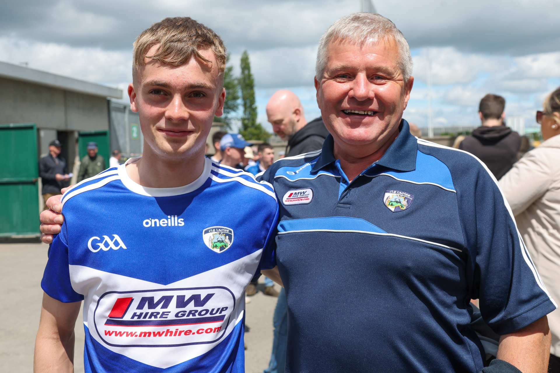 2024 IN PICTURES: Laois GAA fans cheer on their side against Kildare in ...
