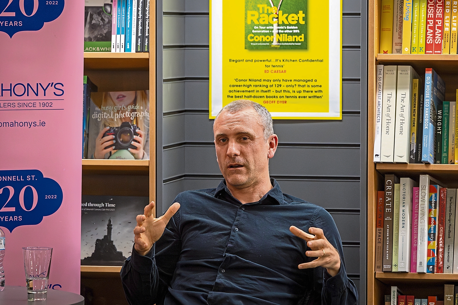 PICTURES: Former Limerick tennis pro Conor Niland launches his new book ...