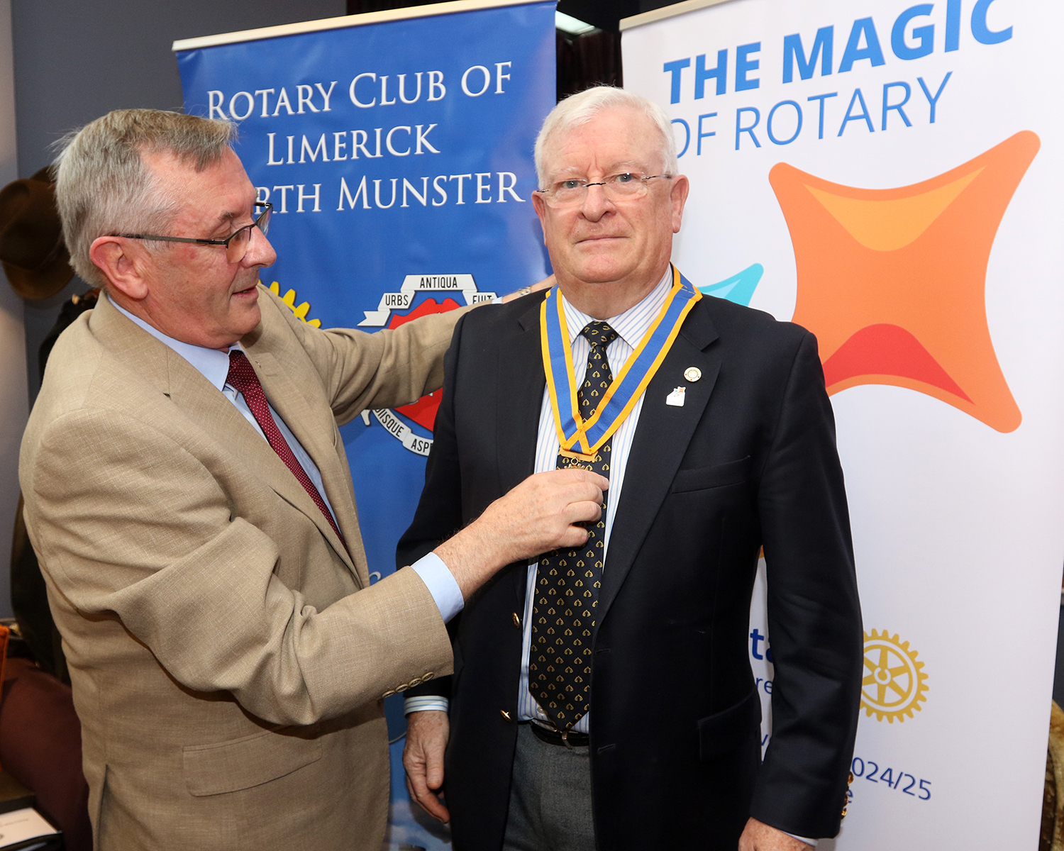 PICTURES: New president for the Rotary Club of Limerick North Munster ...