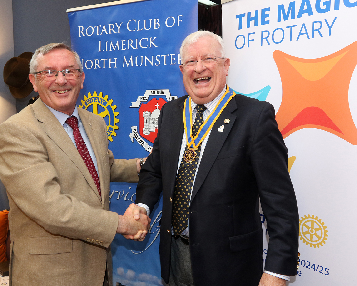 PICTURES: New president for the Rotary Club of Limerick North Munster ...