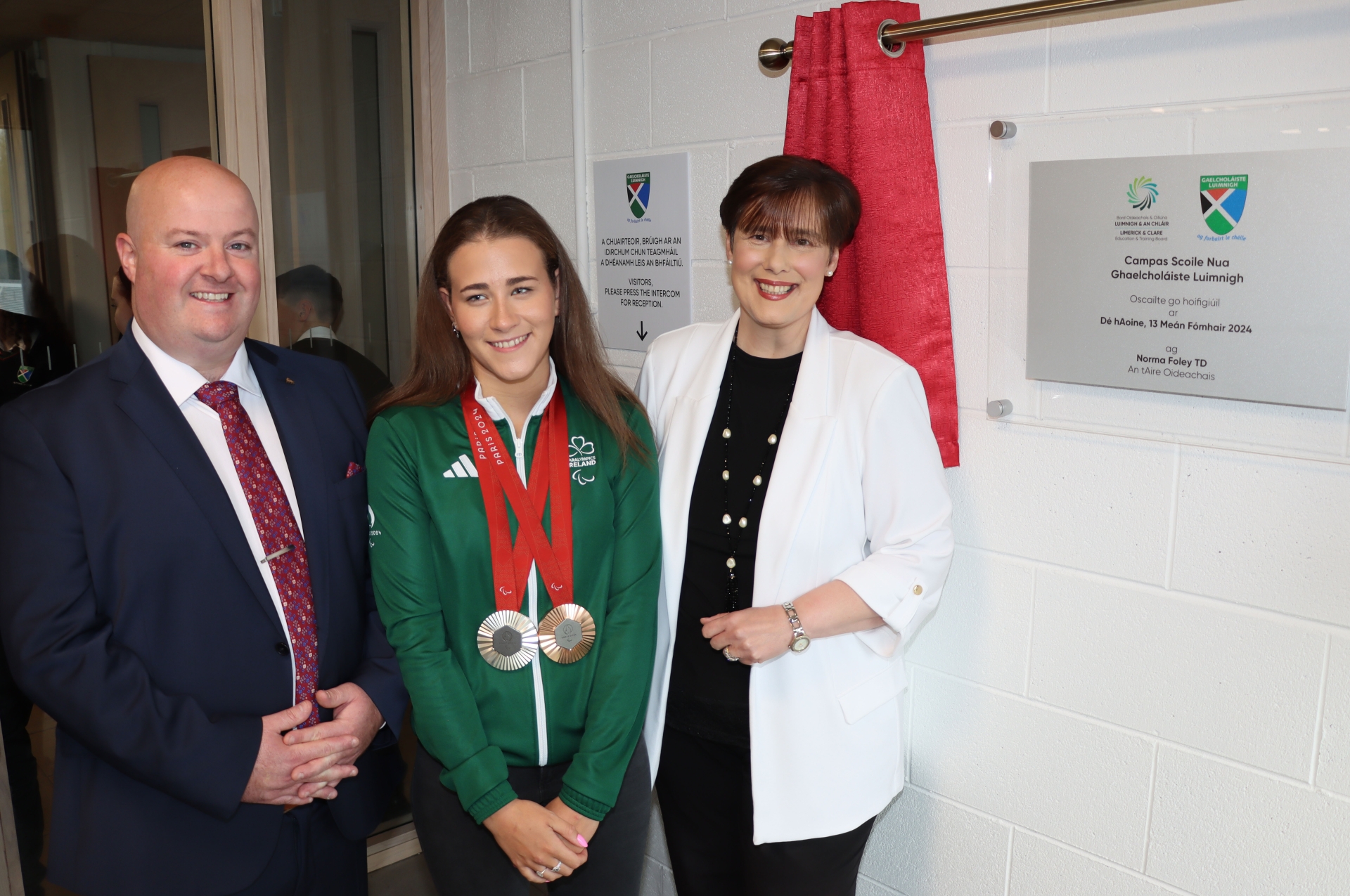 PICTURES: Paralympic hero Róisín Ní Riain performs official opening of ...