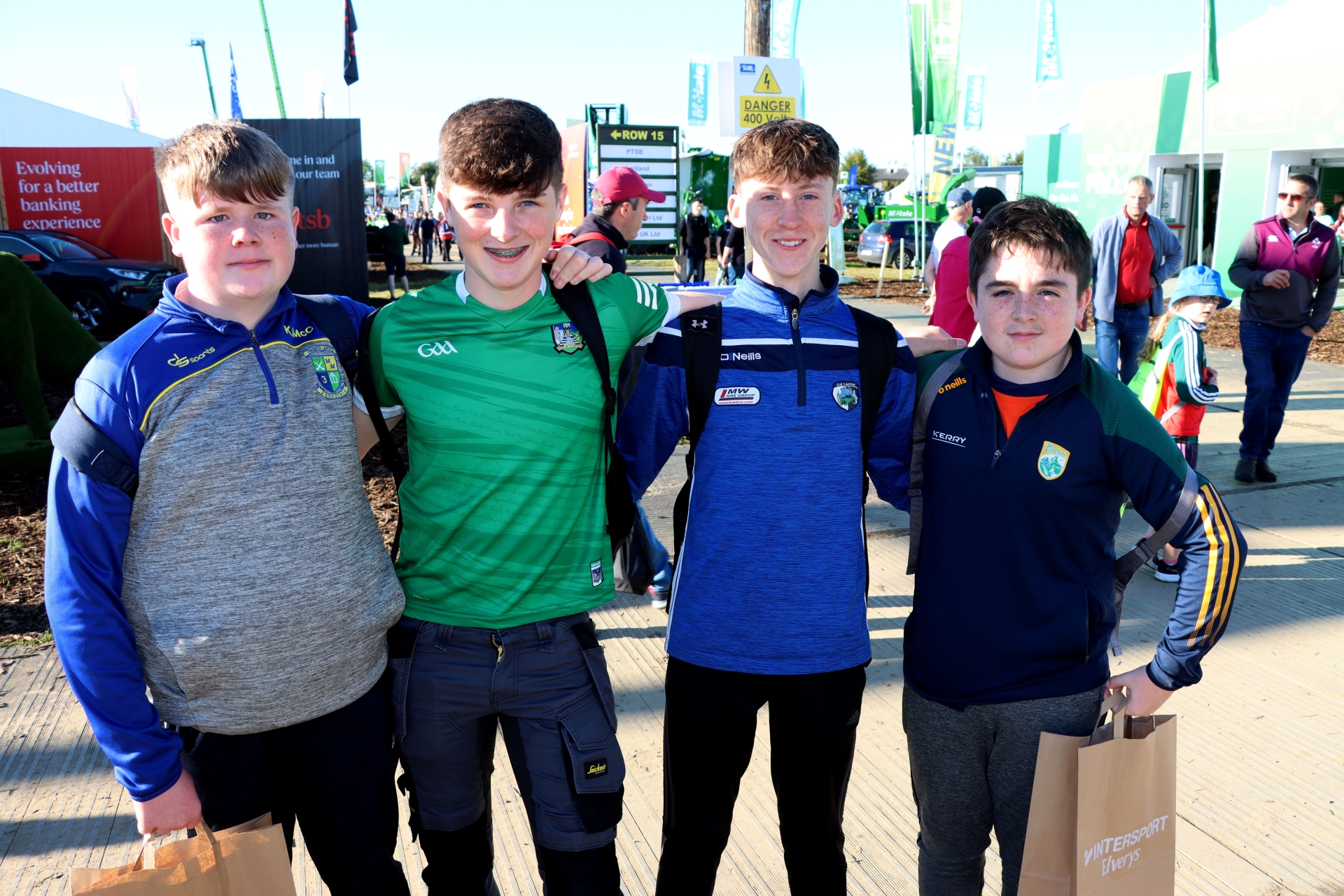 PICTURES: Large Limerick contingent enjoy the sunshine on day one of the Ploughing Championships ...