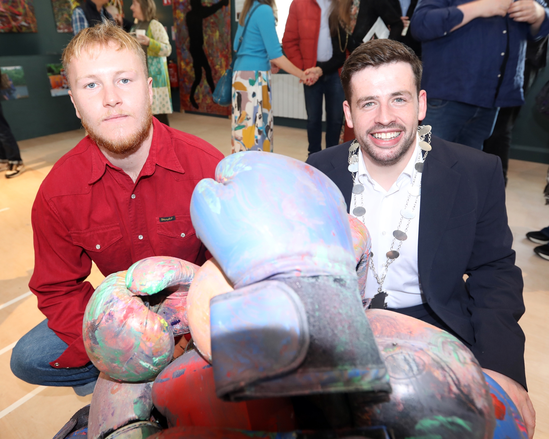 PICTURES: Paint to Punch exhibition marks new location for The GAFF ...