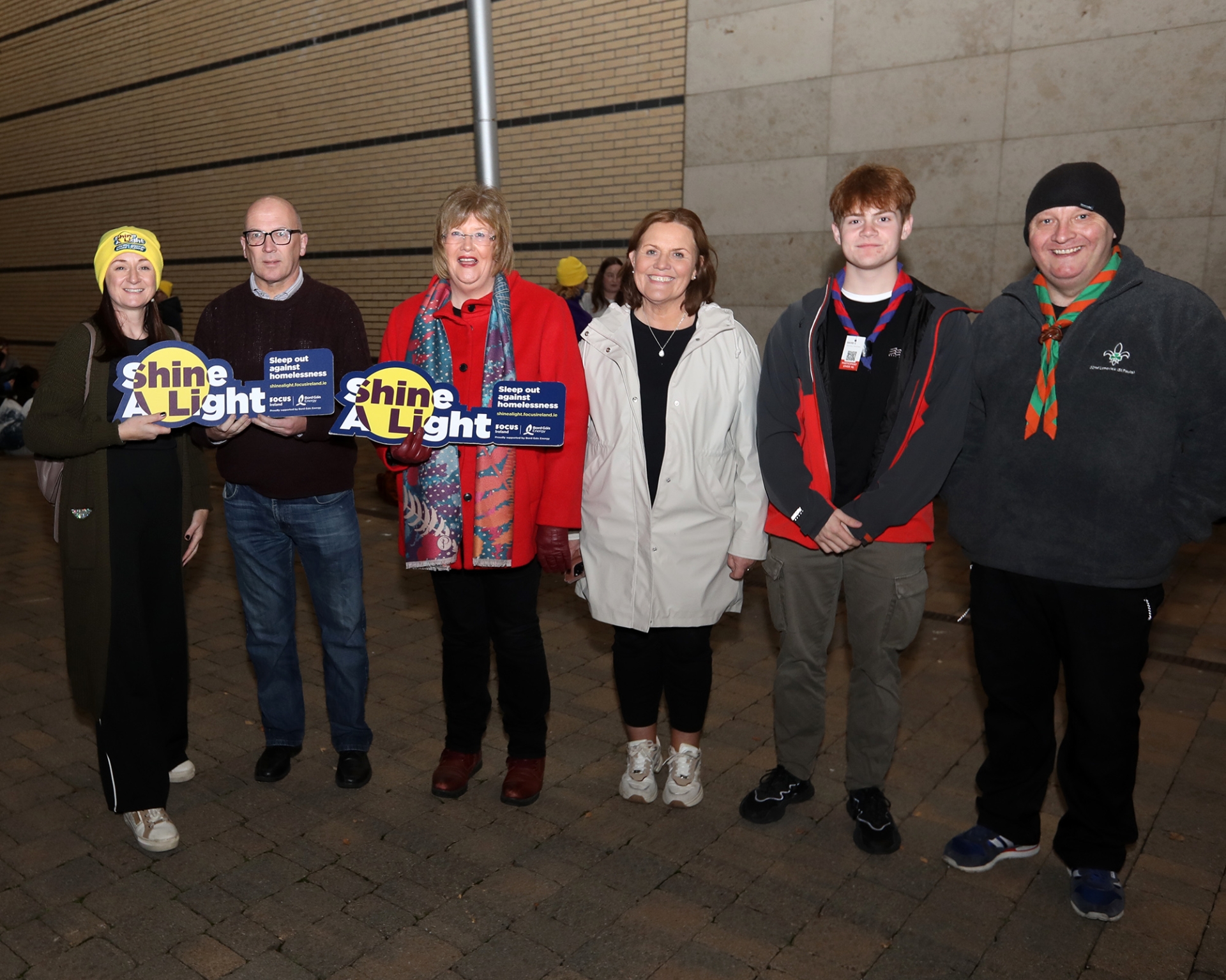 PICTURES: Focus Ireland Sleep Out at the Crescent Shopping Centre ...