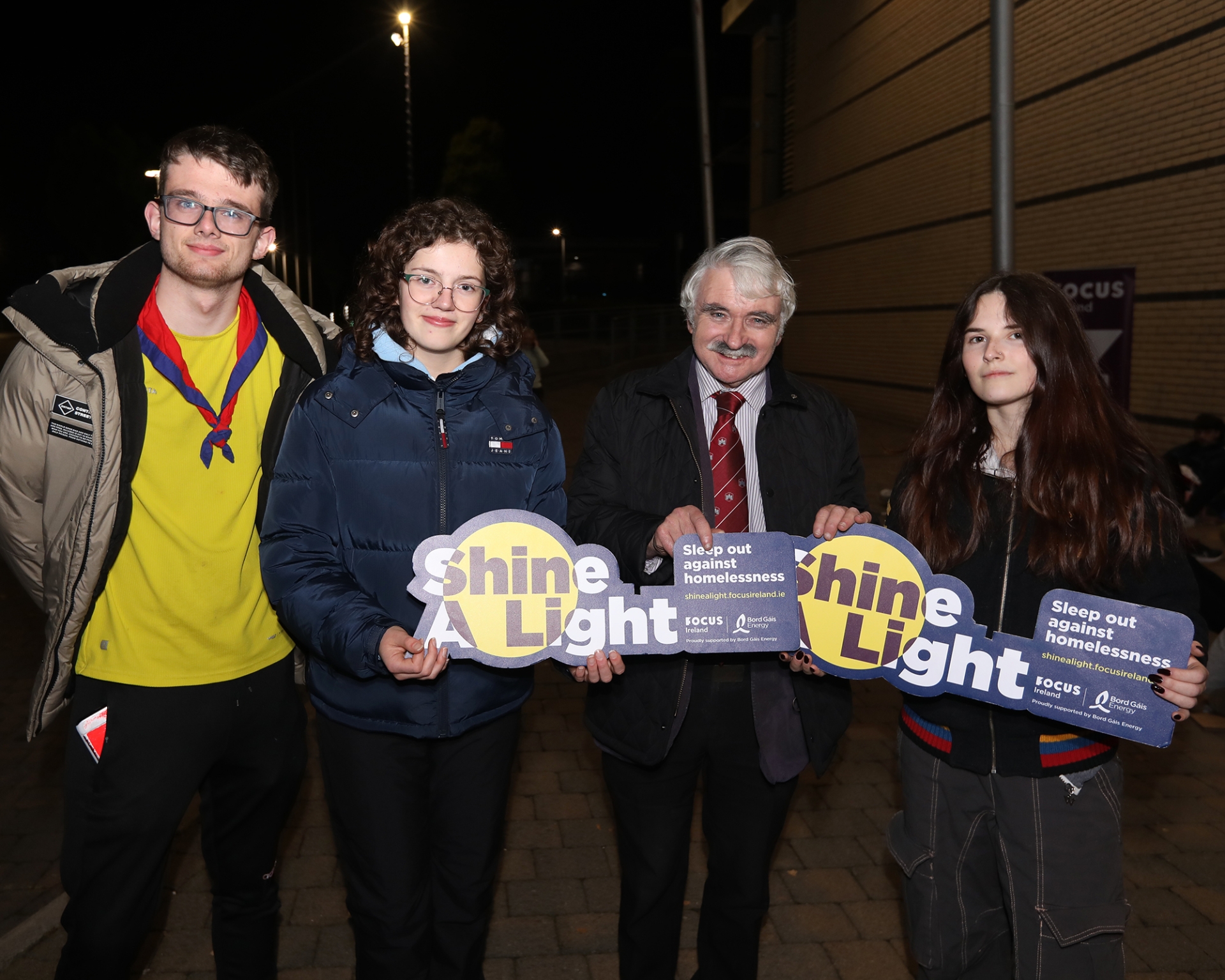 PICTURES: Focus Ireland Sleep Out at the Crescent Shopping Centre ...