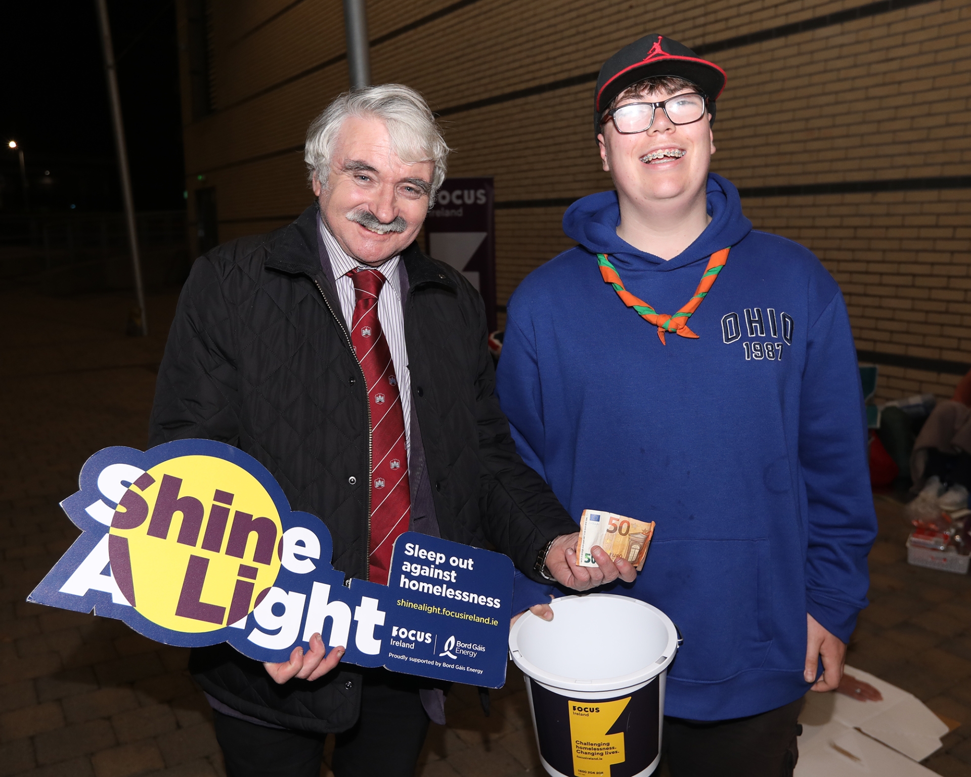 PICTURES: Focus Ireland Sleep Out at the Crescent Shopping Centre ...