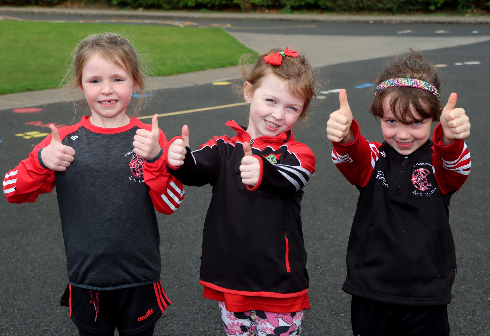 PICTURES: Adare pupils don their colours ahead of the Limerick football ...