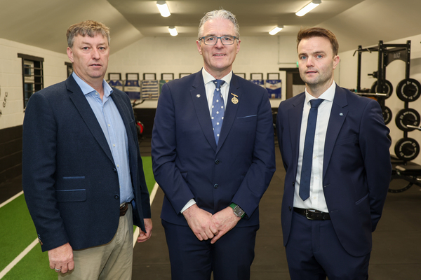 IN PICTURES: Laois GAA club's new gym officially opened by GAA ...
