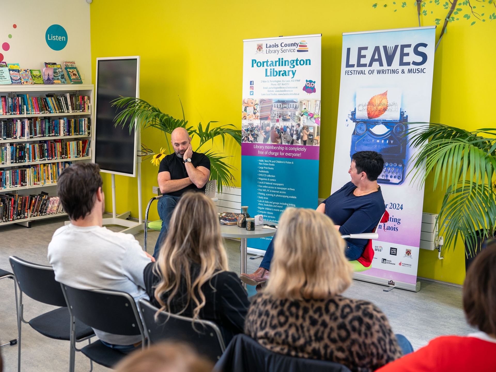 PICTURES: Acclaimed writer Donal Ryan returns to Laois for reading of ...