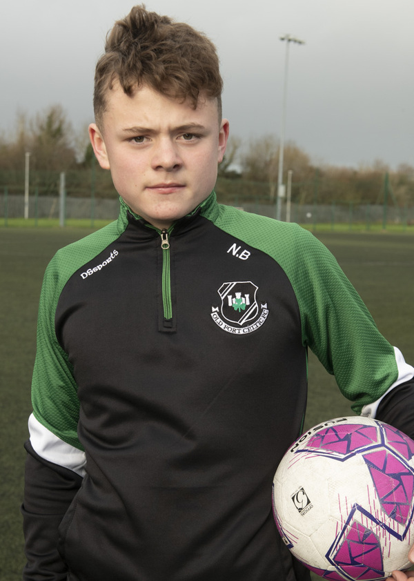 IN PICTURES: Portlaoise soccer clubs pay tribute to their 'Number 10 ...