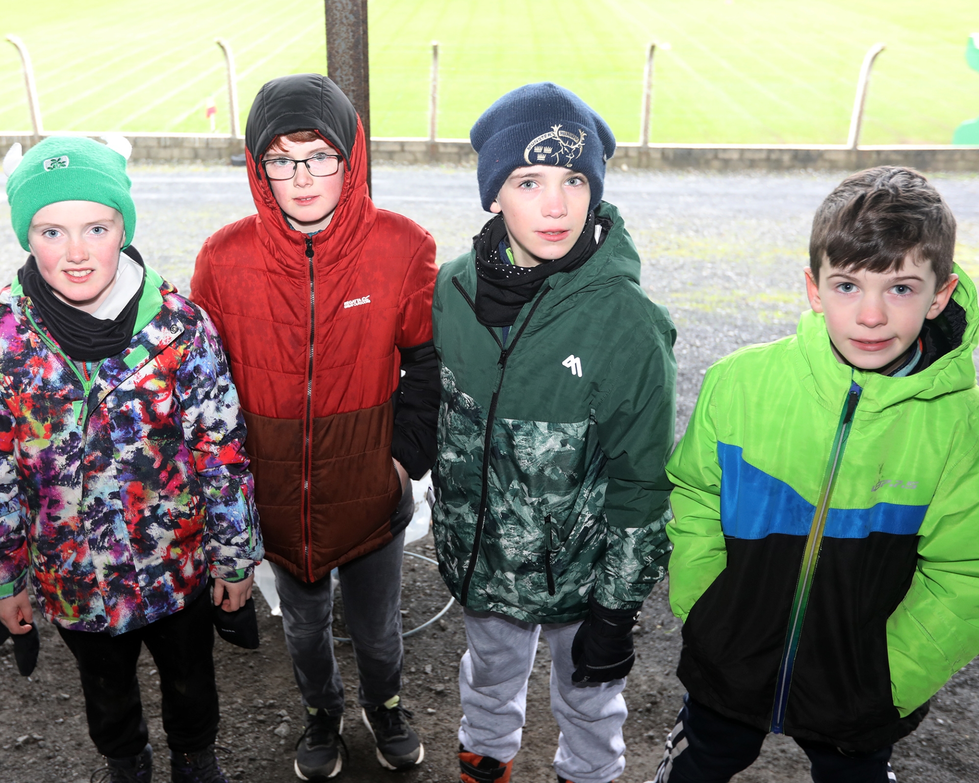 Supporters brave the elements to watch Limerick and Clare in football ...