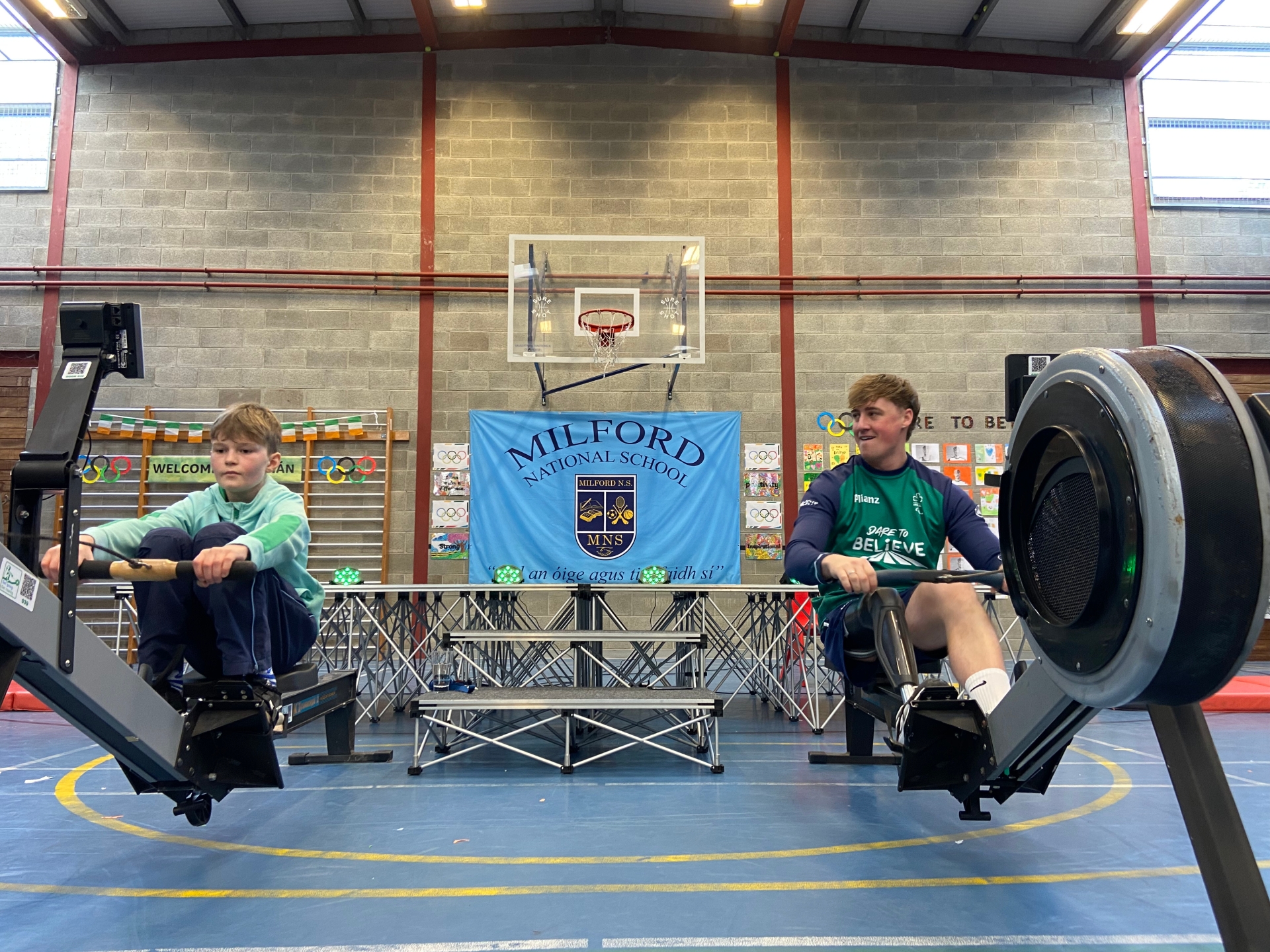 PICTURES: Paralympian and past pupil of Limerick school makes surprise ...