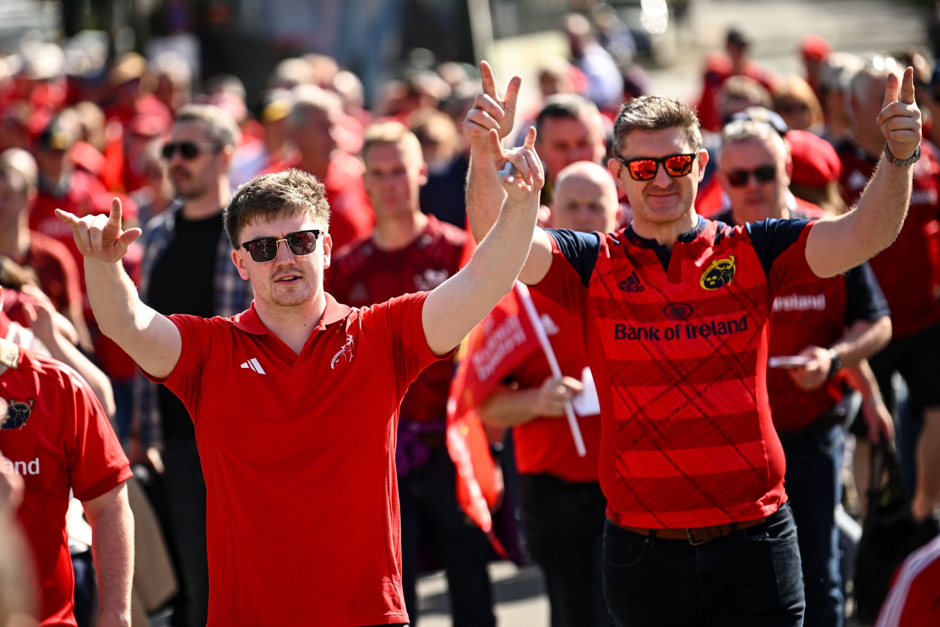 PICTURES: Limerick fans cheer Munster Rugby to Champions Cup win in La ...