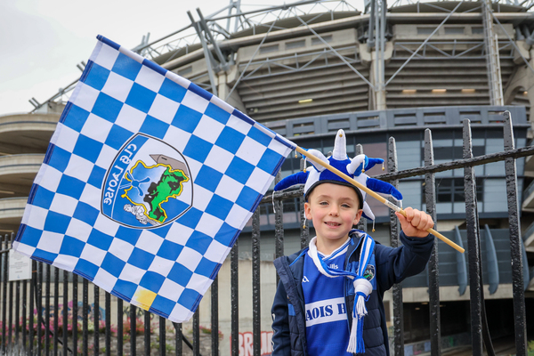 IN PICTURES: Laois GAA fans cheer on their county at Joe McDonagh Cup ...